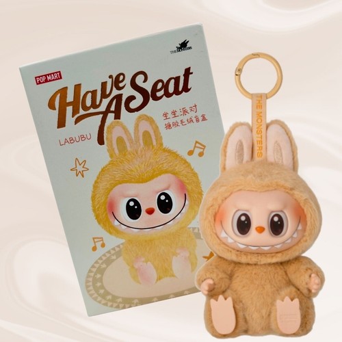 BABA-POP MART - LABUBU The Monsters Have A Seat Plush | eBay
