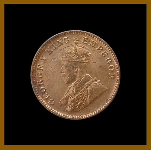 India 1/4 Anna Coin, 1934 King George V Emperor | eBay