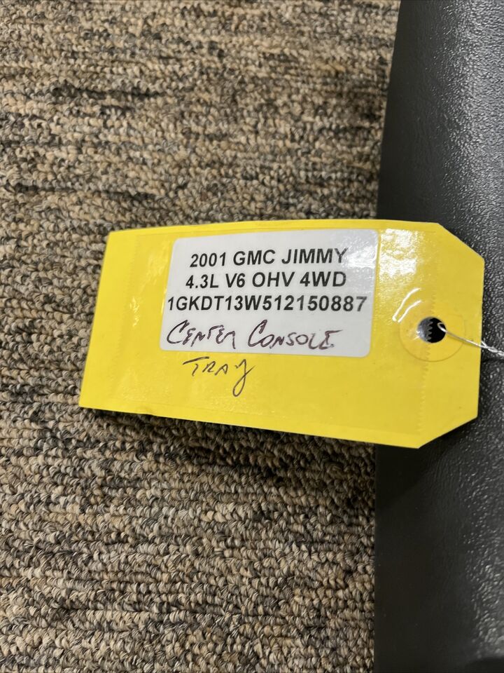 2001 GMC Jimmy Center Console Tray Cup Holders R73 | eBay