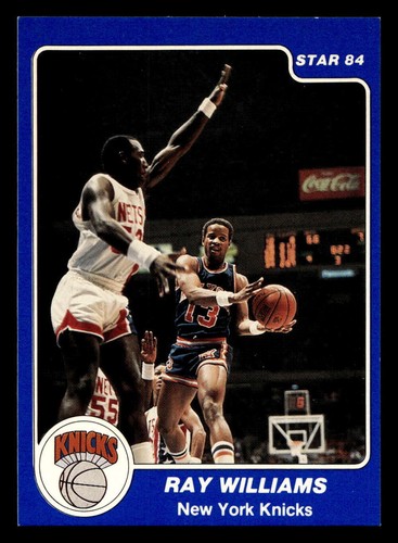 1983-84 Star #72 Ray Williams Near Mint Knicks | eBay