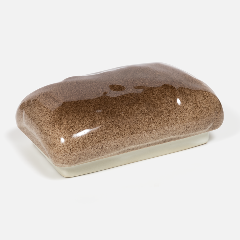 VINTAGE Carlton Ware HOVIS Lidded Butter Dish. Made in England circa ...