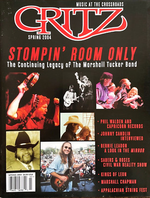 Gritz Magazine Spring 2004 Marshall Tucker Band Phil Walden Capricorn ...