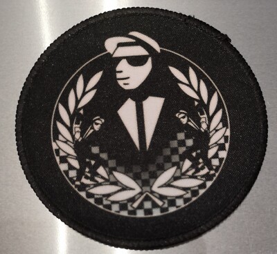Ska Mods Scooter Retro Sew Embroidered Patch Badge 10cm | eBay UK