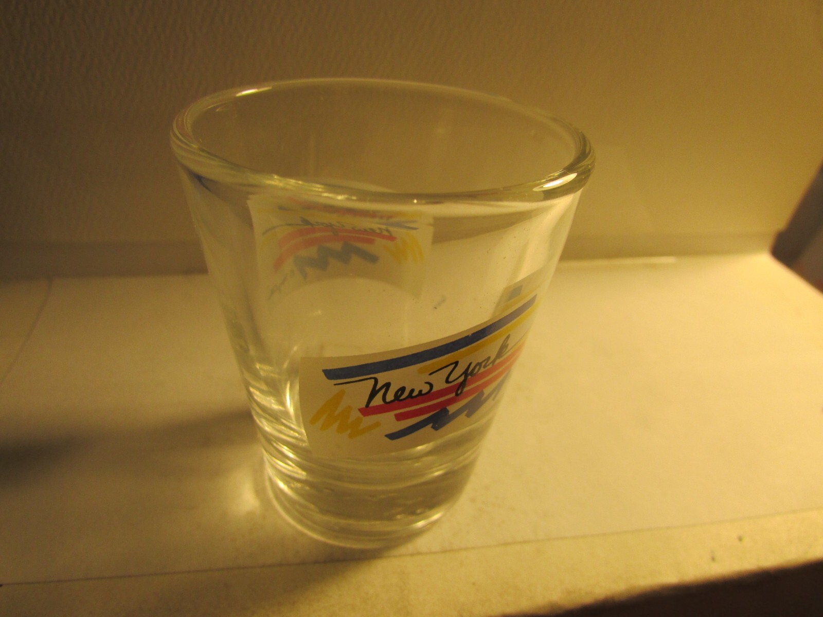 New York- colorful Souvenir Standard Shot Glass-clear - new | eBay