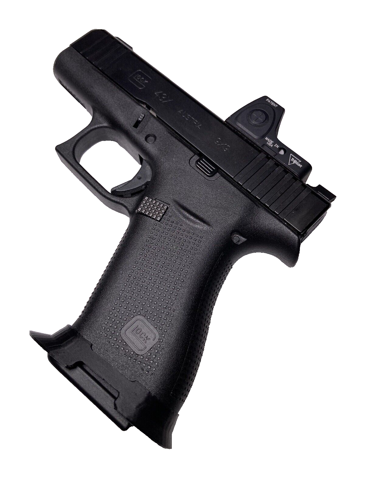 Glock 43X G48 magwell No tools Required OEM GLOCK MAGS and S15 MAGS ...