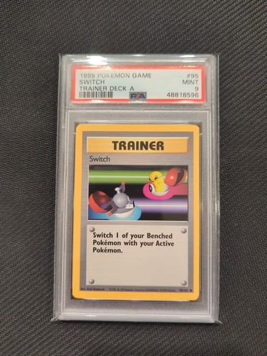 Pokemon Trainer Deck A Switch Trainer PSA 9 #95 | eBay