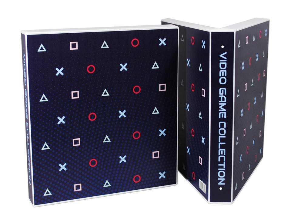 PlayStation Themed Video Game Storage Case, Holds 80 Discs (PS4, PS3 ...