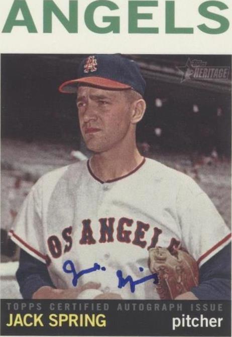 2013 Topps Heritage - Real One Autographs Jack Spring #ROA-JSP (AU) for ...