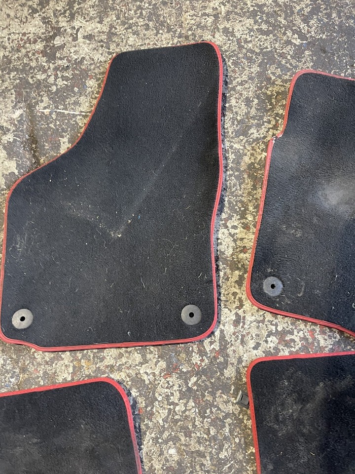 VW Golf MK5 Gti Edition 30 Red Floor Mats Used Genuine | eBay UK