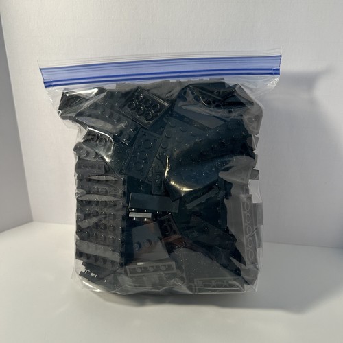 Lego/Compatable-Black Bricks Bulk Lot. Not All Are Lego Branded 220 ...