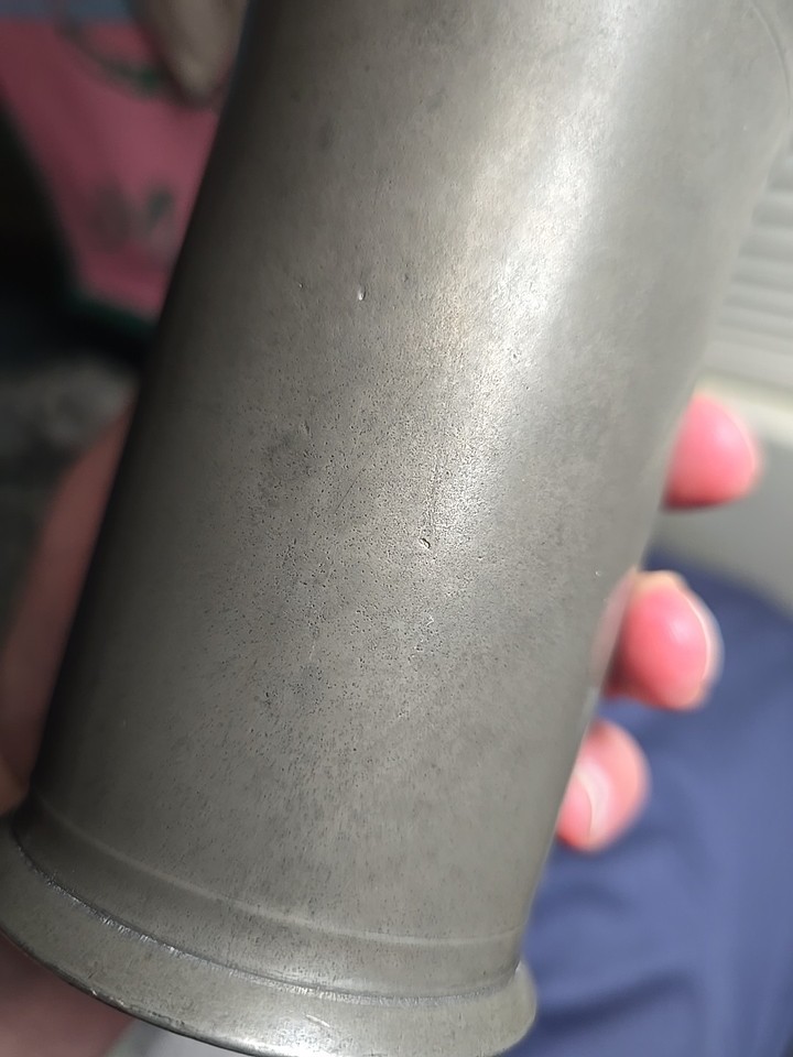 Samuel Danforth Antique Pewter Beaker with 2 Makers Marks | eBay