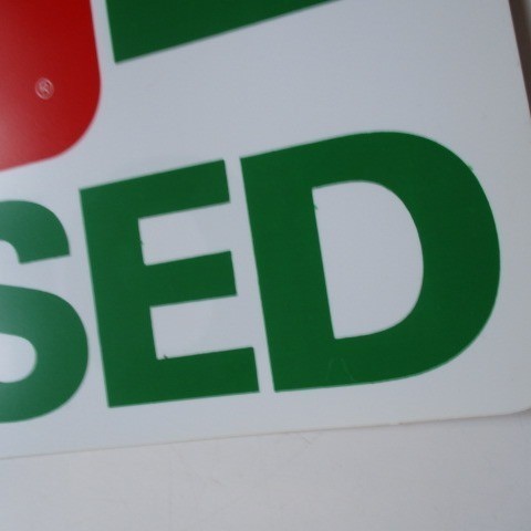 Insegna Vintage 7up Aperta Chiusa Plastica 10x13,6 Usata 55c | eBay