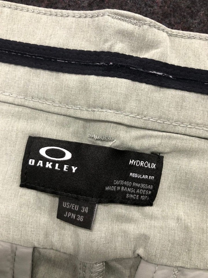 OAKLEY VSL Take Pro Short Men's Size 34 Storm Grey Heather | eBay