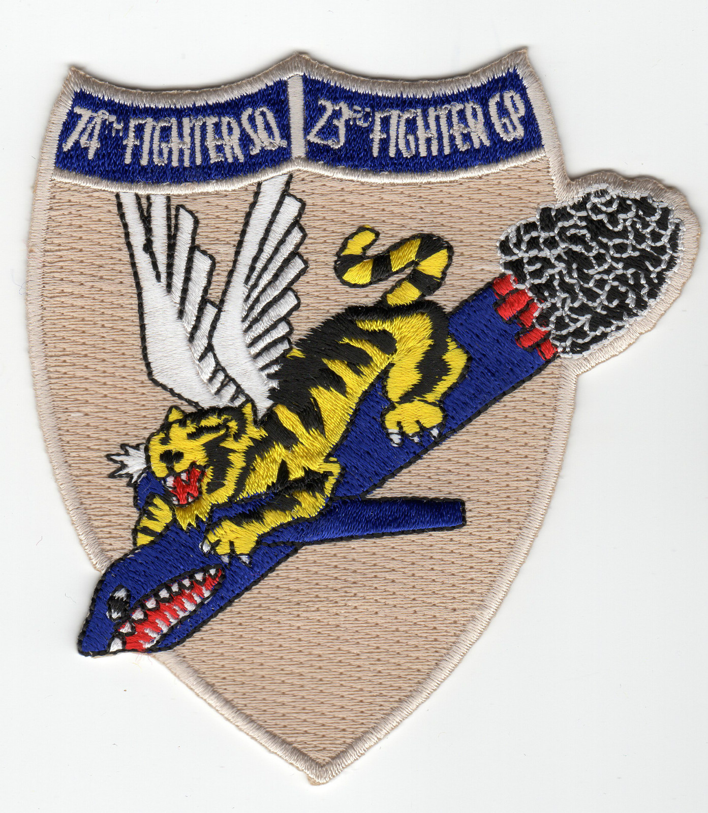74th FS/23rd Fighter Group BC Patch Cat. No. C6306 | eBay
