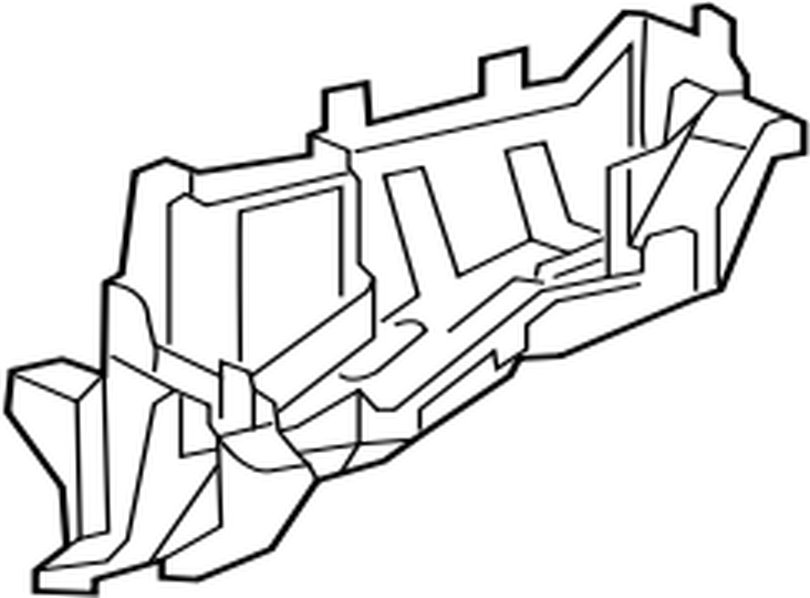 82663-42100 Toyota Cover, relay block, lower 8266342100, New Genuine ...