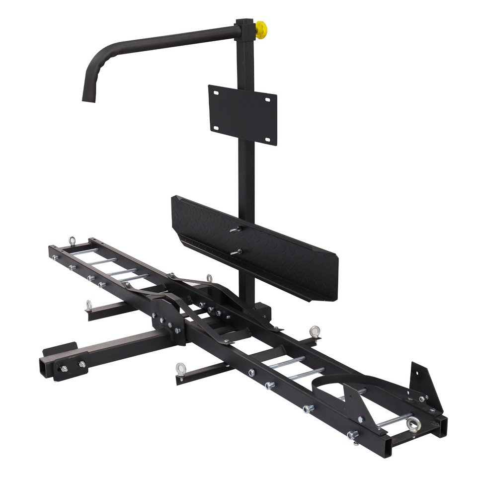 600lbs Motorcycle Scooter Dirt Bike Carrier Hauler Hitch Mount Steel ...
