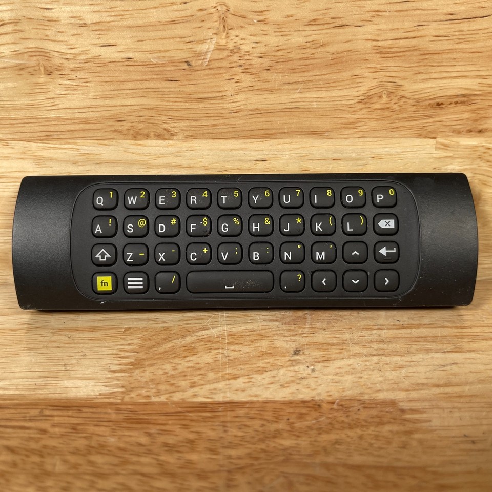 Black Wireless Handheld QWERTY Keyboard Remote Control For Asus ...