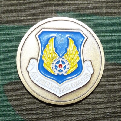 Original USAF Materiel Command Logistics Challenge Coin | eBay