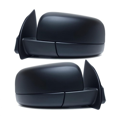 Pair Lr Side Wing Door Mirror Manual Black For Ford Ranger Ute T6 Px ...