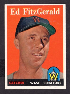 1958 TOPPS ED FITZGERALD CARD NO:236 NEAR MINT CONDITION | eBay