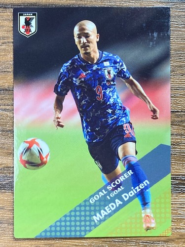 Maeda Daizen Card Japan Samurai Blue Soccer 2022 Qatar World Cup GS-18 ...