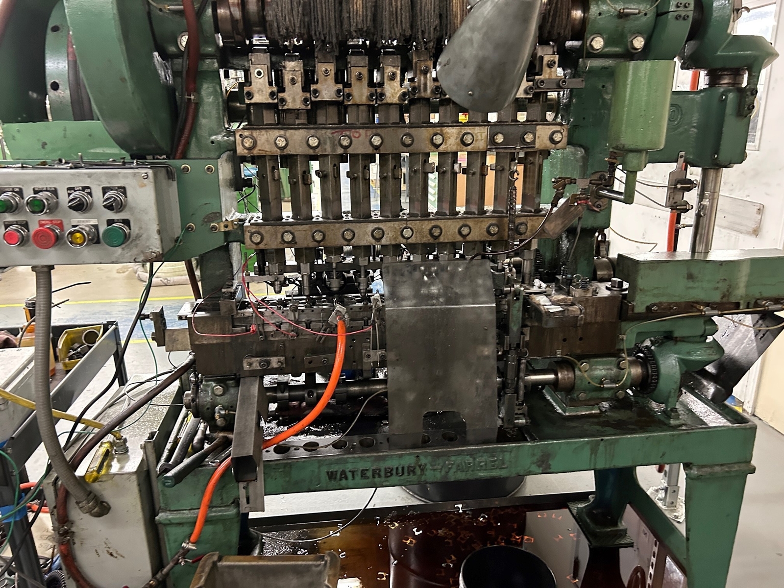 Waterbury Farrel 1010 ICOP Transfer Press with Minster Air Clutch Brake ...