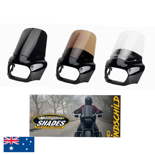 Motorcycle 15" Front Cowl Headlight Fairing Harley Softail Fat Bob FXFB ...