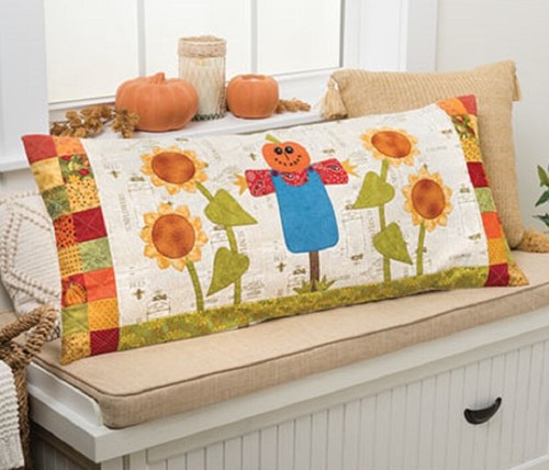 Quilting Pattern Book Sewing BENCH PILLOWS For All SEASONS ~ 12 Quilted ...