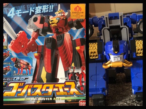 Tokumei Sentai Go-Busters DX Go-Buster Ace CB-01 GT-02 Gorilla Bandai ...