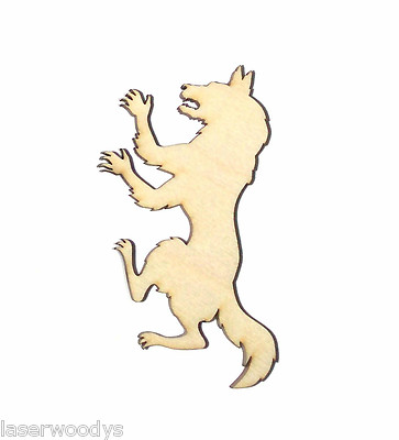 Werewolf Unfinished Wood Shape Cut Out W4334 Crafts Lindahl Woodcrafts ...