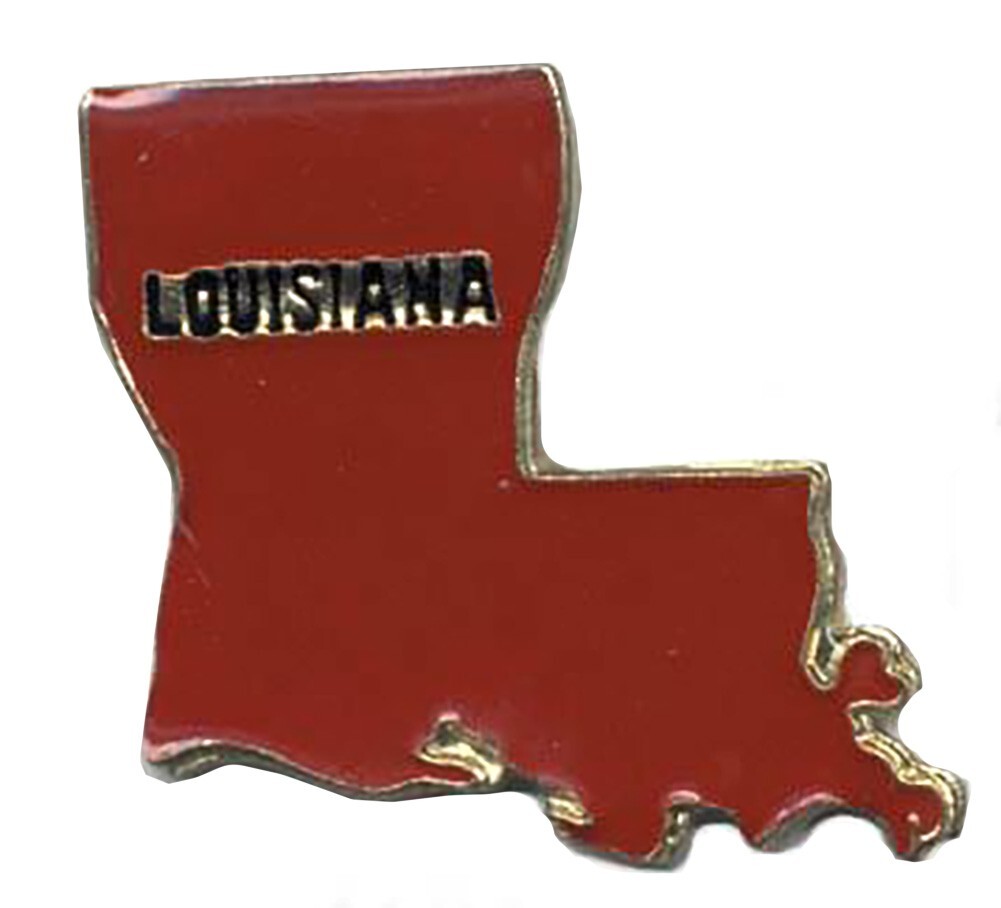 Pack of 50 State of Louisiana Bike Motorcycle Hat Cap Lapel Pin HP4601 ...