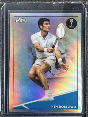 Rosewall, Ken - 2021 Topps Chrome Tennis - Refractor | eBay