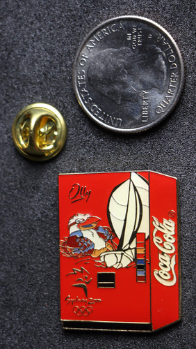 Olympics Sydney 2000 Olly Mascot Coca-Cola Vending Machine Pin | eBay