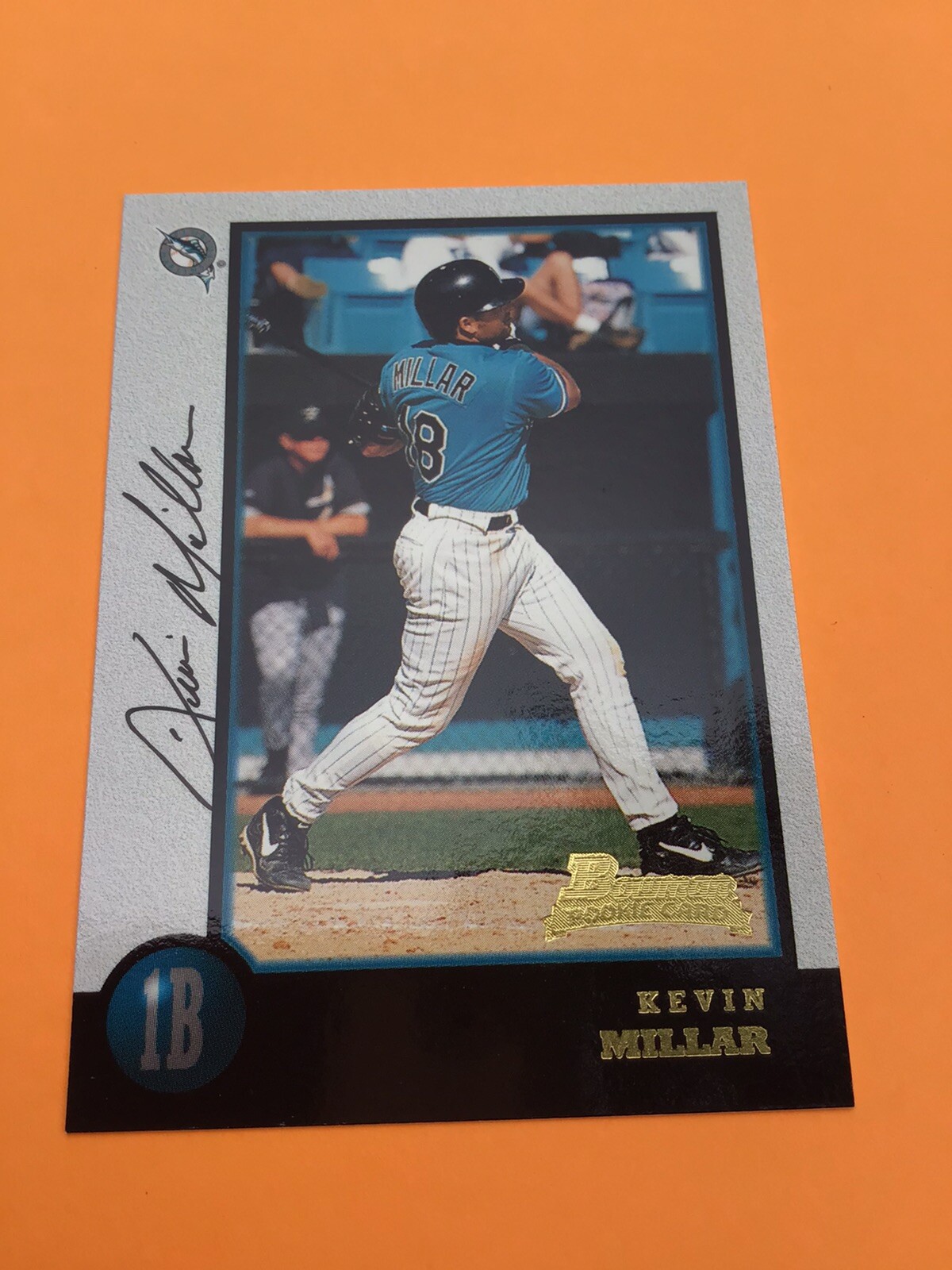 1998 Bowman Kevin Millar #424 Rookie RC Marlins Red Sox “cowboy Up ...