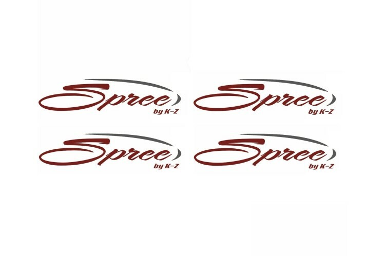Spree by KZ Decal Rv Sticker L@@K camper trailer emblem set kit k-z ...