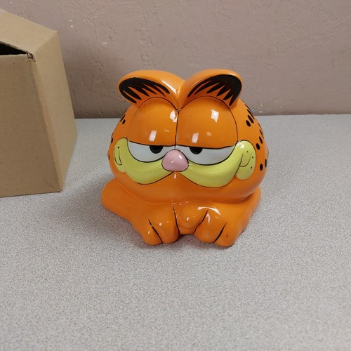 RARE Vintage 1981 Garfield REPLACEMENT Ceramic Lamp Shade Prestigeline ...