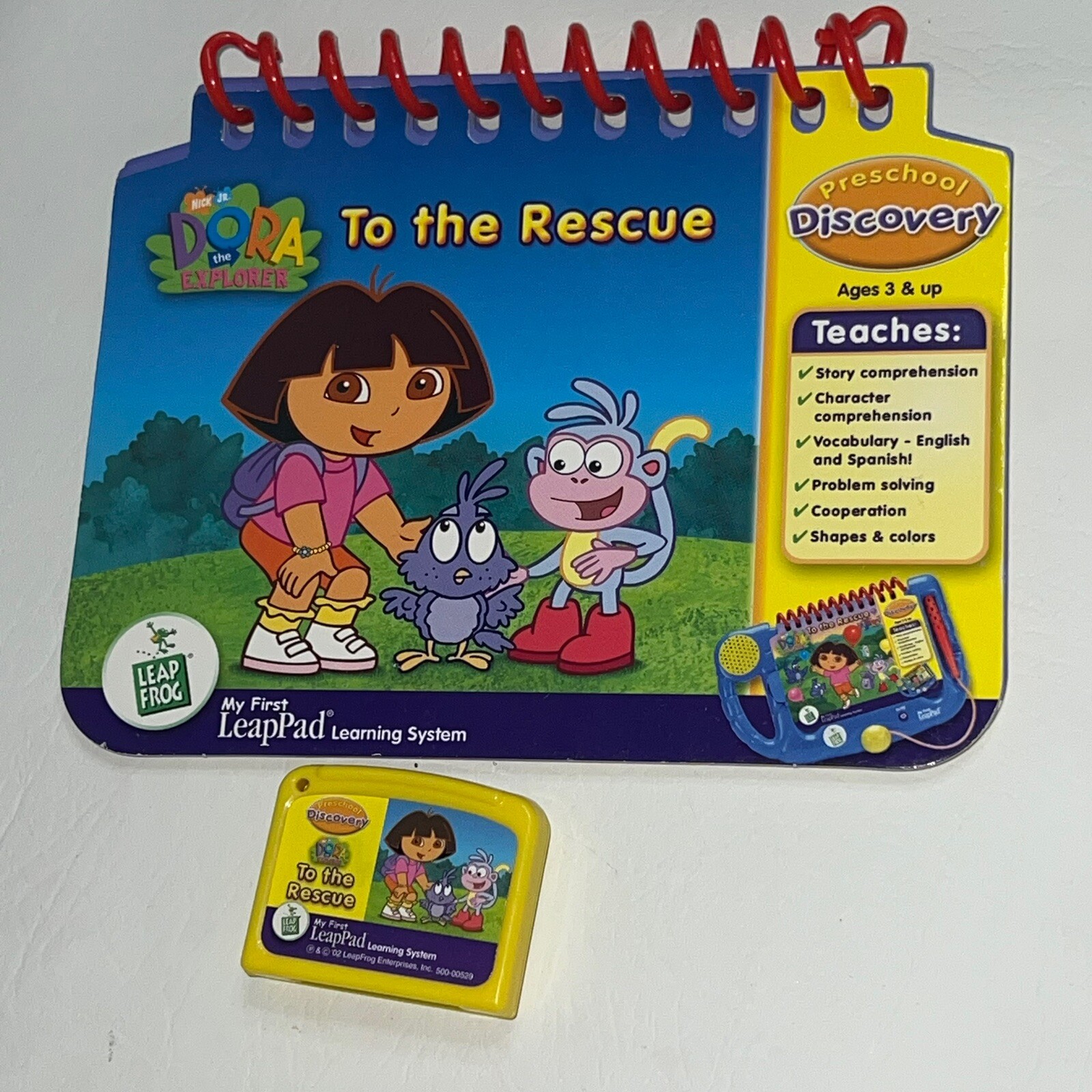 Leap Frog My First LeapPad Dora The Explorer To The Rescue Book ...