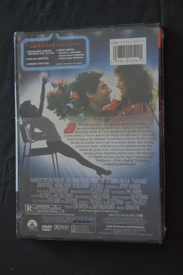 Flashdance (DVD, 2002) NEW | eBay