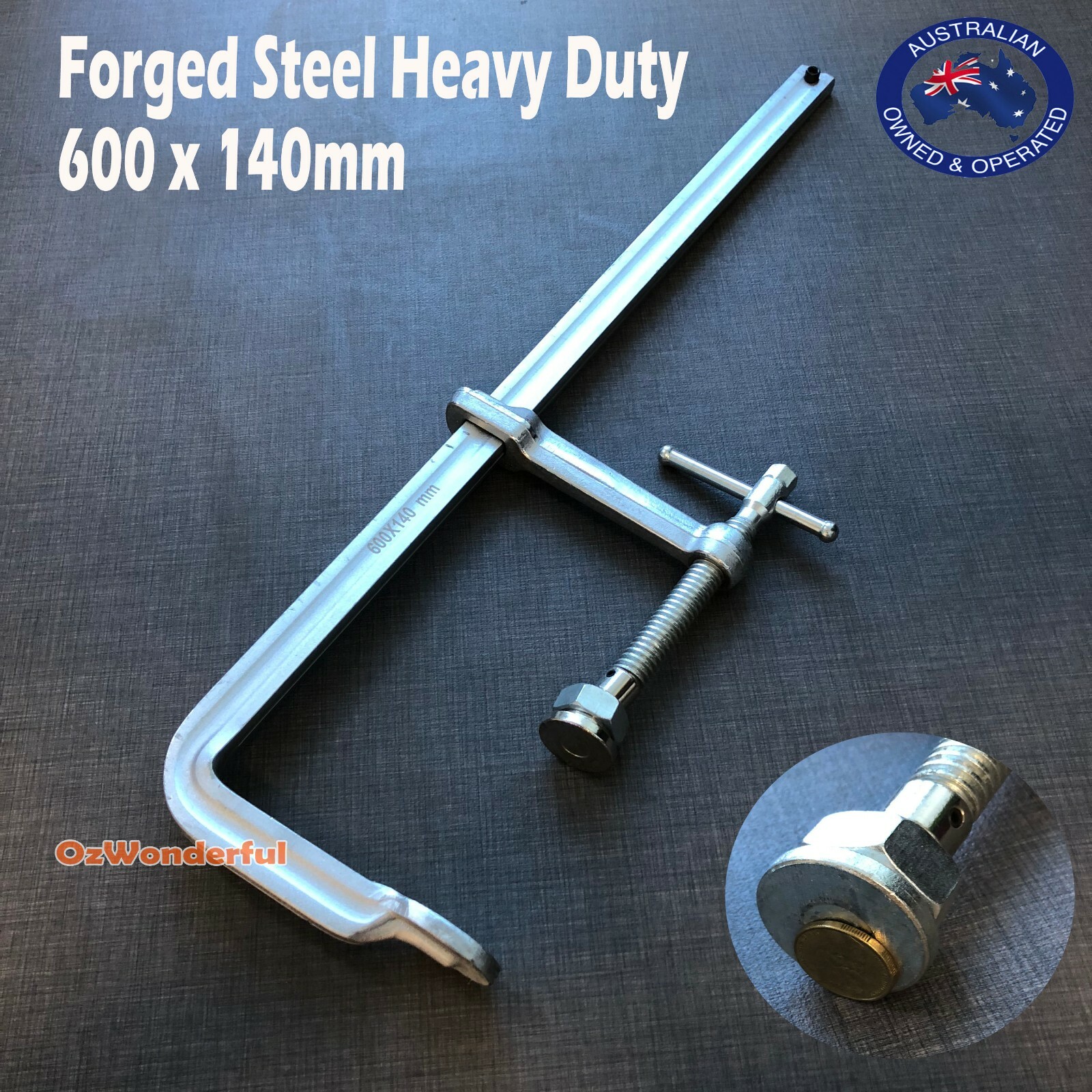 Welding Clamp 140mm Heavy duty Industrial Welding F Clamp Forged Steel ...