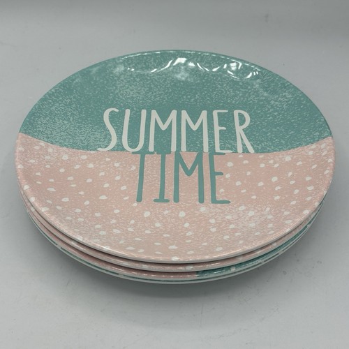 Zak Designs Cockatoo Summer Melamine Plates-Set of 4 | eBay
