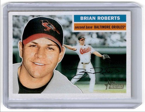 2005 Topps Heritage Brian Roberts Baltimore Orioles #442 | eBay