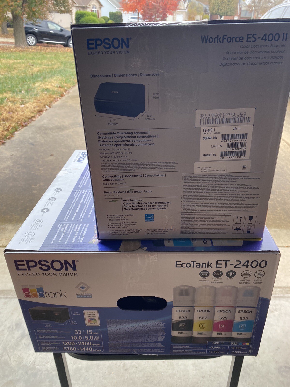 Epson EcoTank ET-2400 Ink Tank All-in-One Printer for sale online | eBay