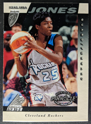 Merlakia Jones 1997 Pinnacle Inside WNBA #14 Basketball Card Rookie RC ...
