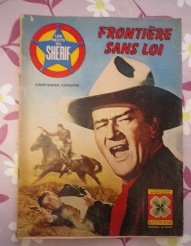 PONZONI CINE ROMAN LES RECITS DU SHERIF N°7 frontière sans loi TBE | eBay