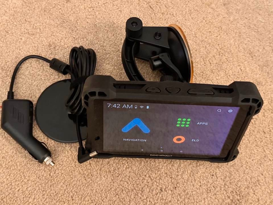 RAND MCNALLY RAND TABLET RANDTAB 7 RANDTAB7 TRUCK GPS 1 YEAR DAMAGE ...