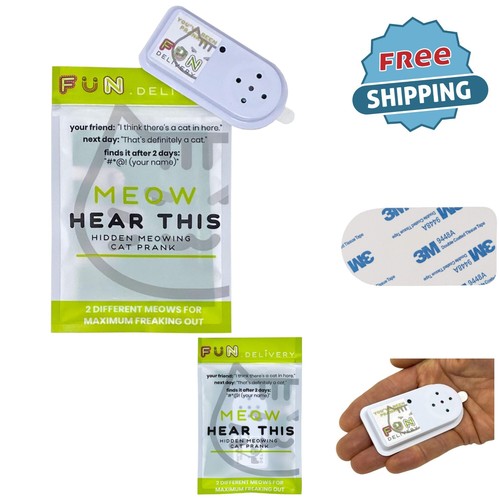 Hidden Prank Device Plastic 3.27In Realistic Sounds Party Office Fun ...