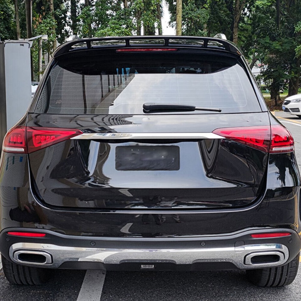 Glossy Black Rear Roof Spoiler Wing For Benz W167 GLE350 GLE450 GLE63 ...