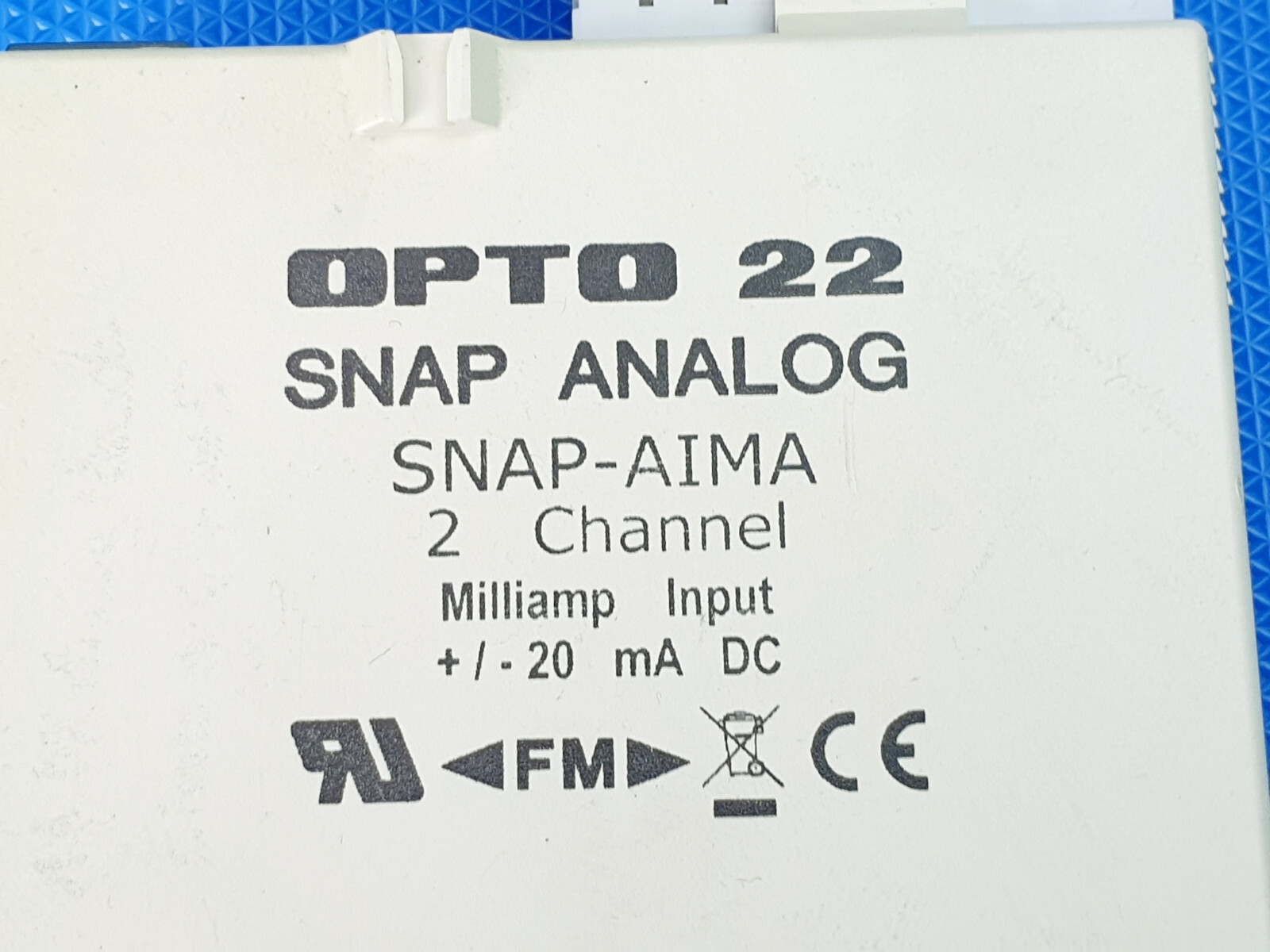 OPTO 22 SNAP Analog SNAP-AIMA-i 2 Isolated Channels Miliamp Input | eBay