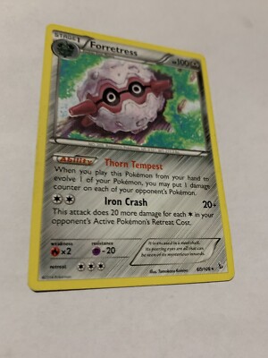 Pokemon FORRETRESS 60/106 - XY Flashfire RARE MINT! | eBay