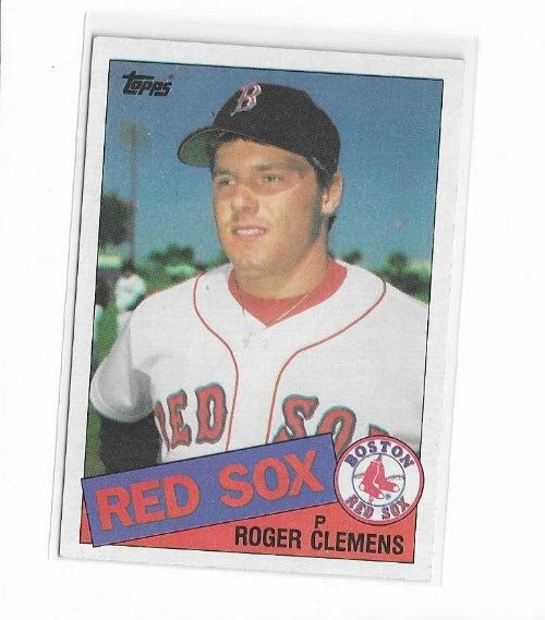 1985 Topps Roger Clemens Rookie #181 NM Red Sox | eBay